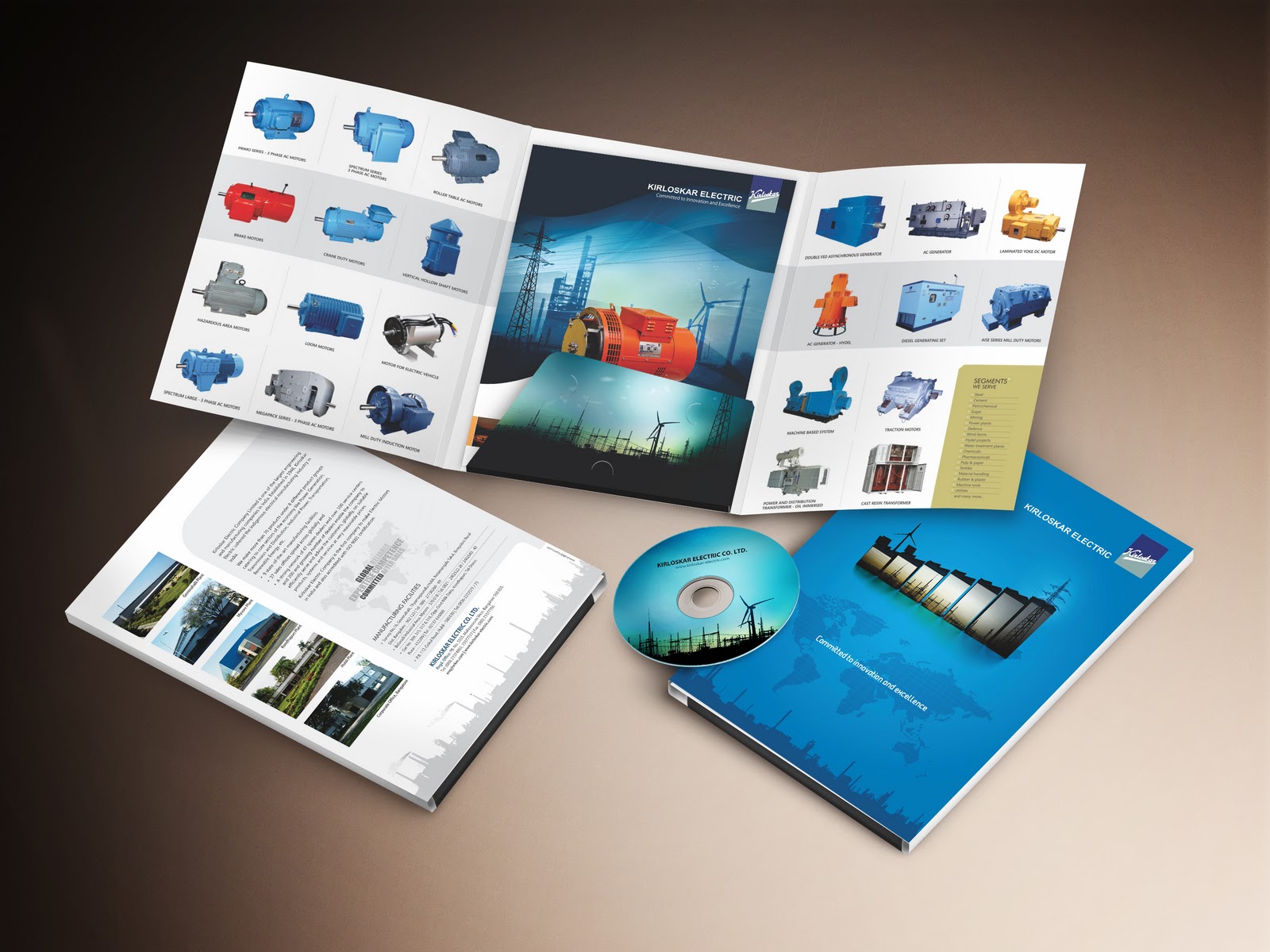 designs&blossoms: Product Folder Design (Kirloskar Electric Co., Bangalore)