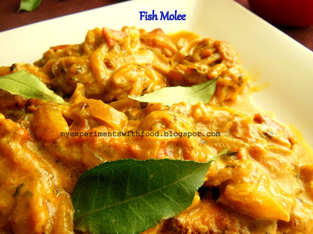 My Experiments With Food: Fish Molee/ Meen Molee