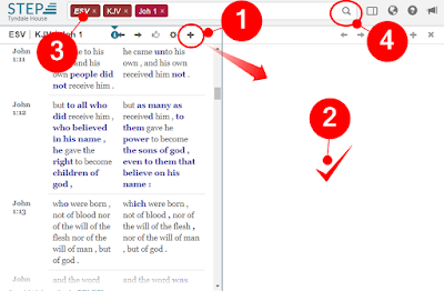STEPBible User Guide: Exploring Facilities