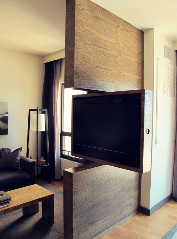 Conception de meuble tv rotatif élégantes que vous allez adorer - Un ...