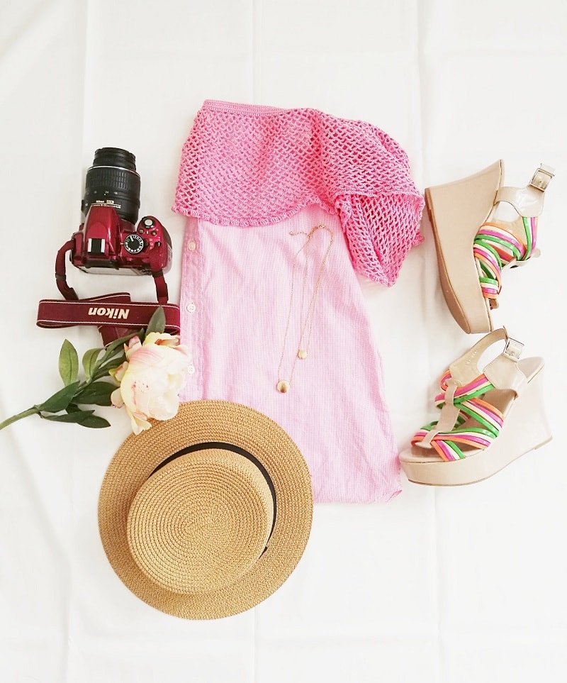 How I transform My Pink BF Shirt from Boring to Sweet Look - For Urban ...