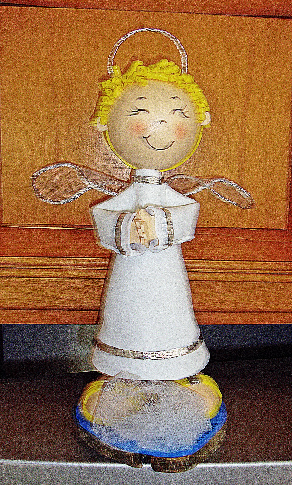 Fofuchas goma eva: Angel goma eva