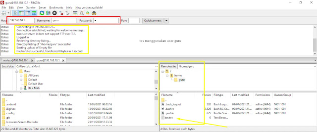 Konfigurasi FTP Server di Debian 9 - Awonapa - Website dan Blogging