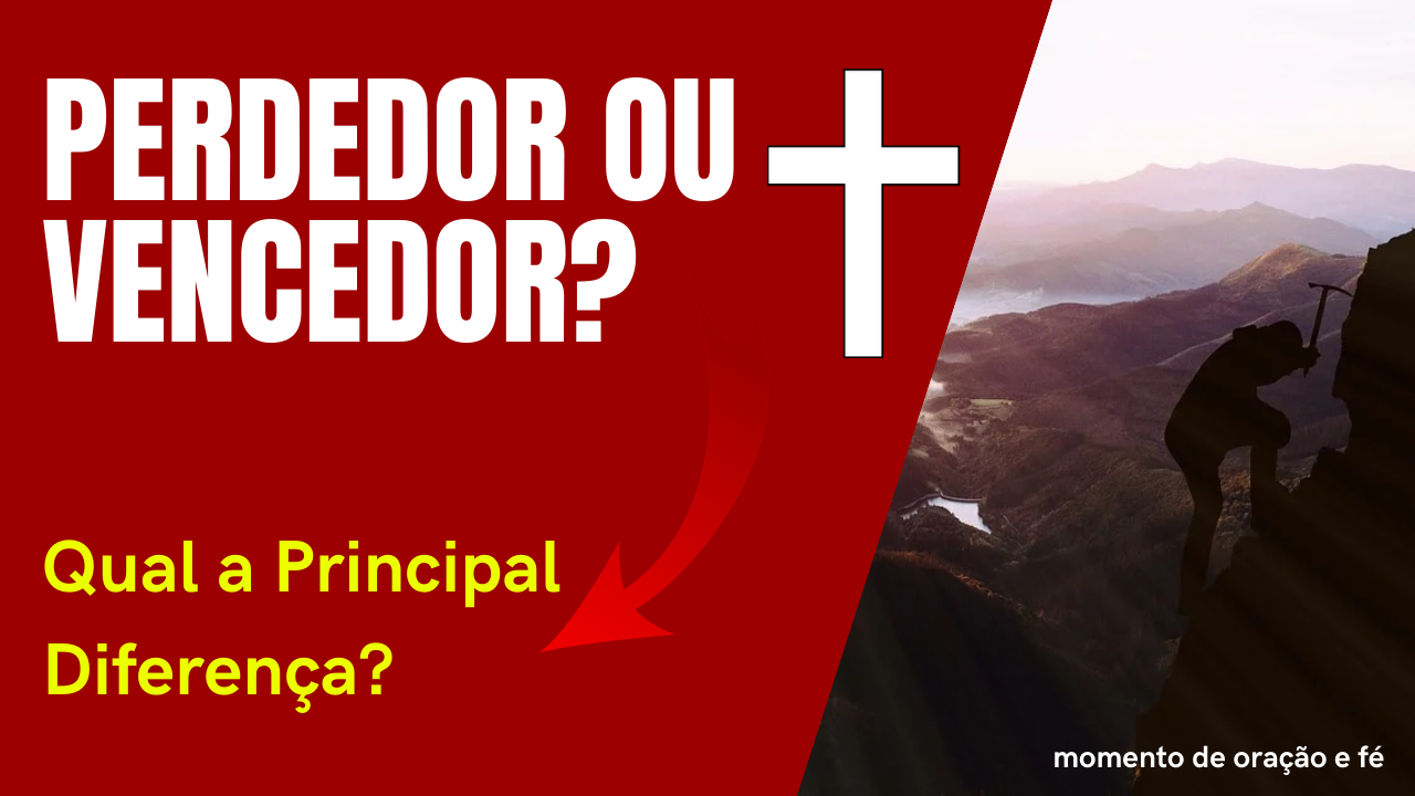 Você Sabe a Principal Diferença entre um PERDEDOR e um VENCEDOR? Quer ...