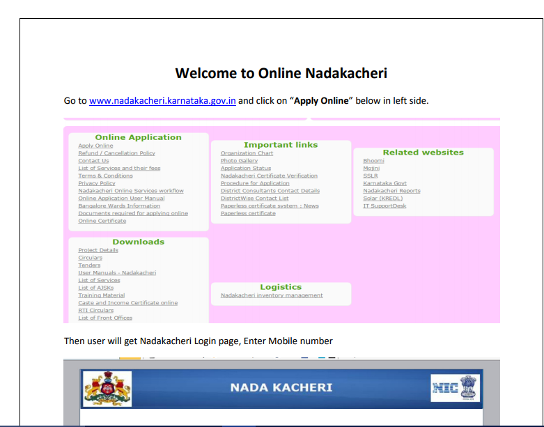 How to Apply for Caste Certificate in Karnataka