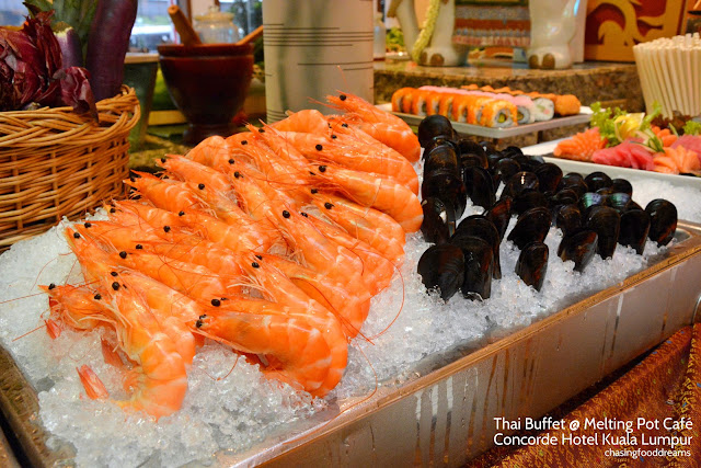 CHASING FOOD DREAMS: Melting Pot Café Thai Buffet @ Concorde Hotel ...