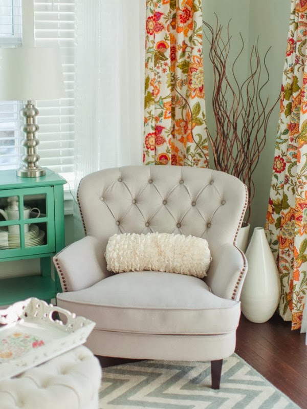 Combinar colores: turquesa y naranja | Rústico Chic