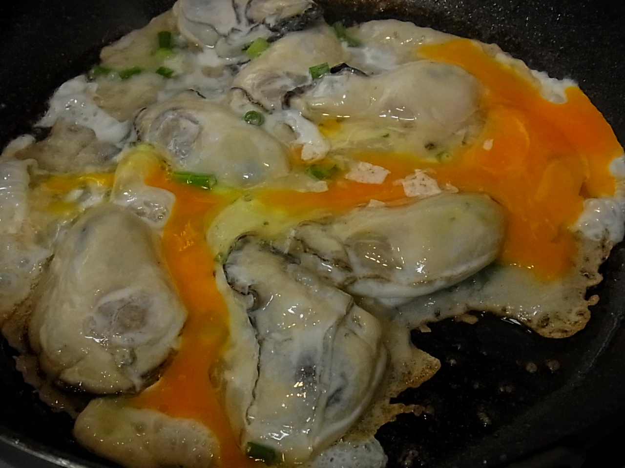 Thai Style Fried Oysters (Hoi Tod) - Taste of Siam
