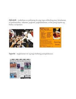 bahagi ng pahayagan - philippin news collections