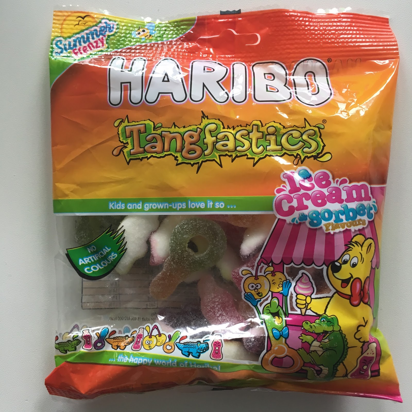 A Review A Day: Today's Review: Haribo Tangfastic Summer Frenzy Ice ...