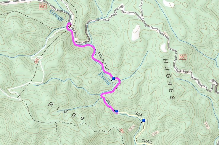 Waterfall Hero Hikes: Middle Gragg Prong Falls (Wilson Creek)