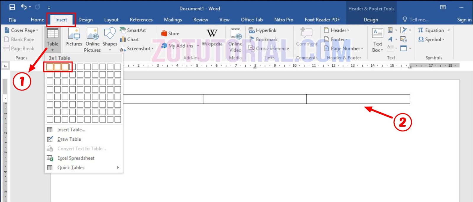 Tutorial Membuat KOP Surat Resmi Kantoran di Word 2 Logo - zotutorial