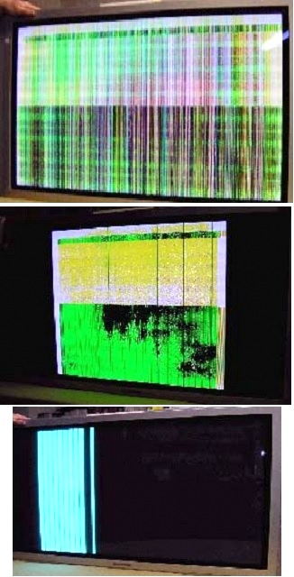 Master Electronics Repair !: PLASMA TV - FAULT SYMPTOMS ON SCREEN AND ...
