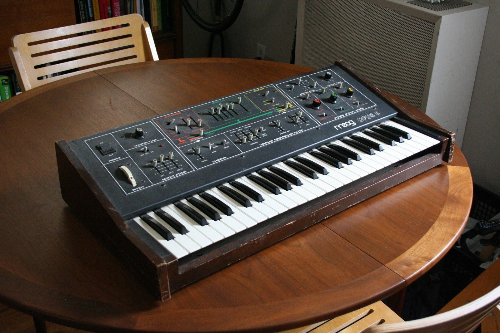 MATRIXSYNTH: Moog Opus 3 Strings Organ Brass Synthesizer