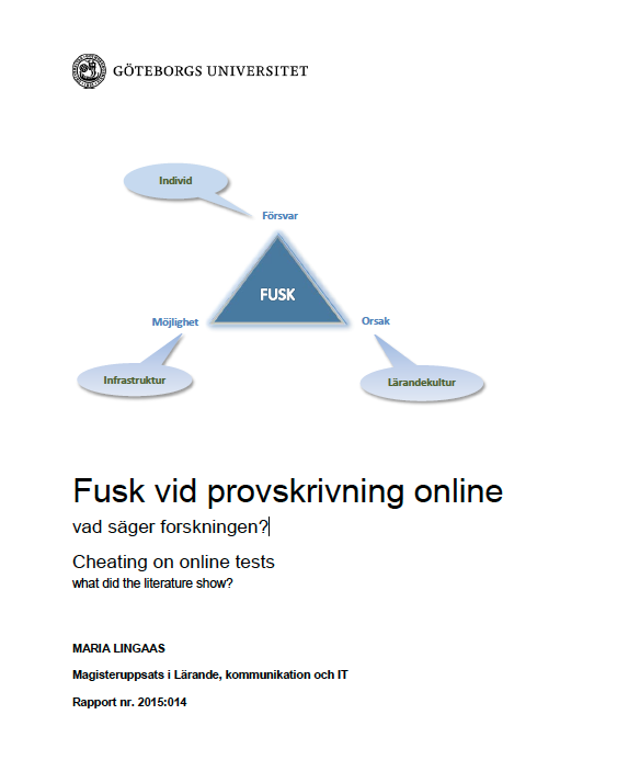Flexspan: Fusk inte vanligare på nätet än på campus