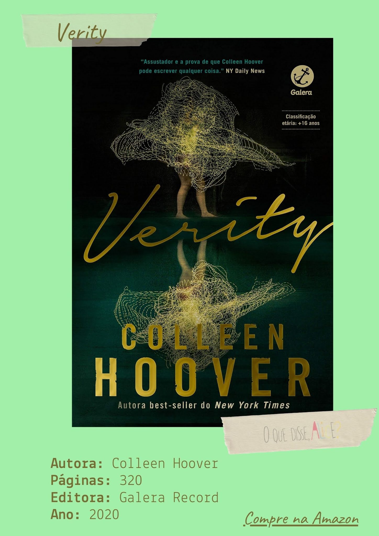 Verity - O que disse, Alice?