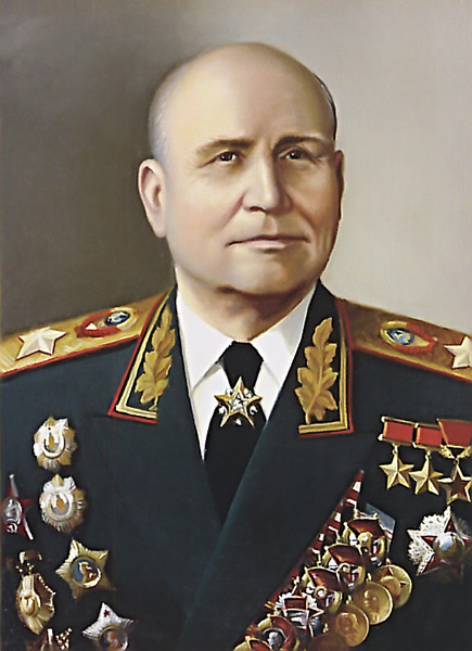 IVAN STEPANOVICH KONEV - Marshal Uni Soviet - Hero of the Soviet Union ...