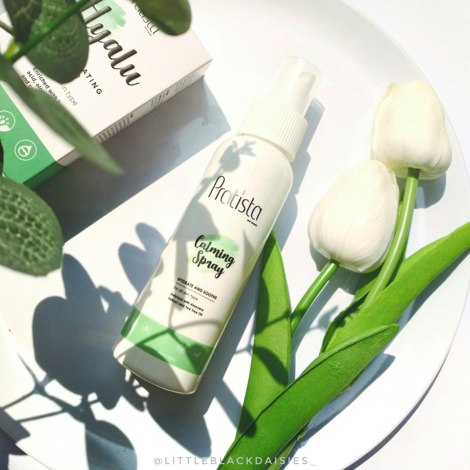 Pratista Hyalu Hydrating Toner & Calming Spray - Review - Little Black ...