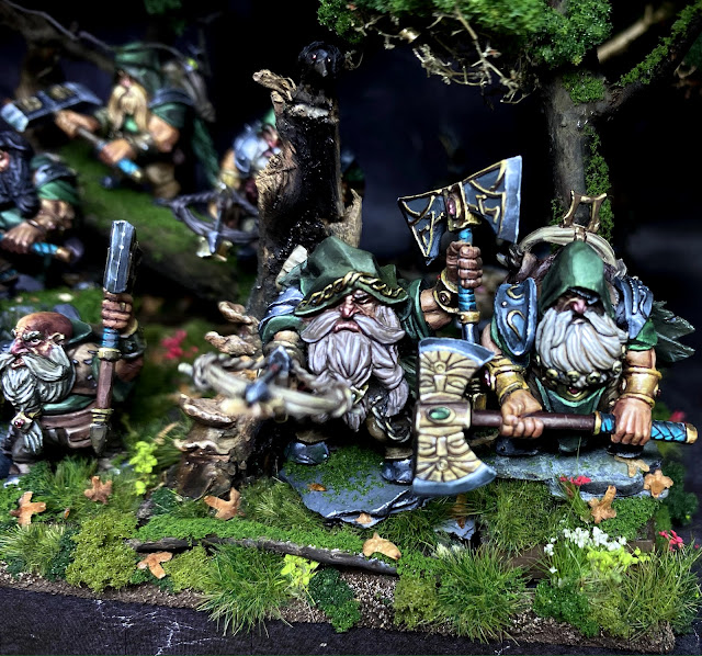 GIMNIR'S BRUSH: Warhammer dwarf rangers-Dwarf pathfinders Avatars of war