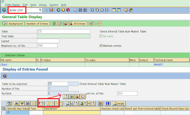 ERIC YANG'S NOTEPAD: SE16N - How to resolve command &SAP_EDIT does not ...