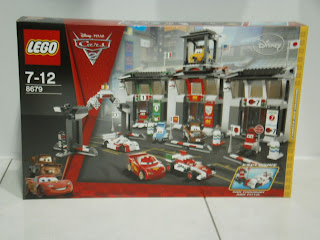 Toy A Day: #618 of Year 2 Lego 8679 Cars 2 Tokyo International Circuit