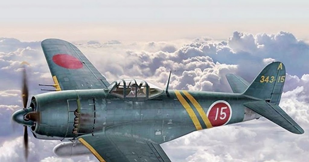 AVIÕES MILITARES: Kawanishi N1K Kyofu (Rex) / N1K-J Shiden (George)