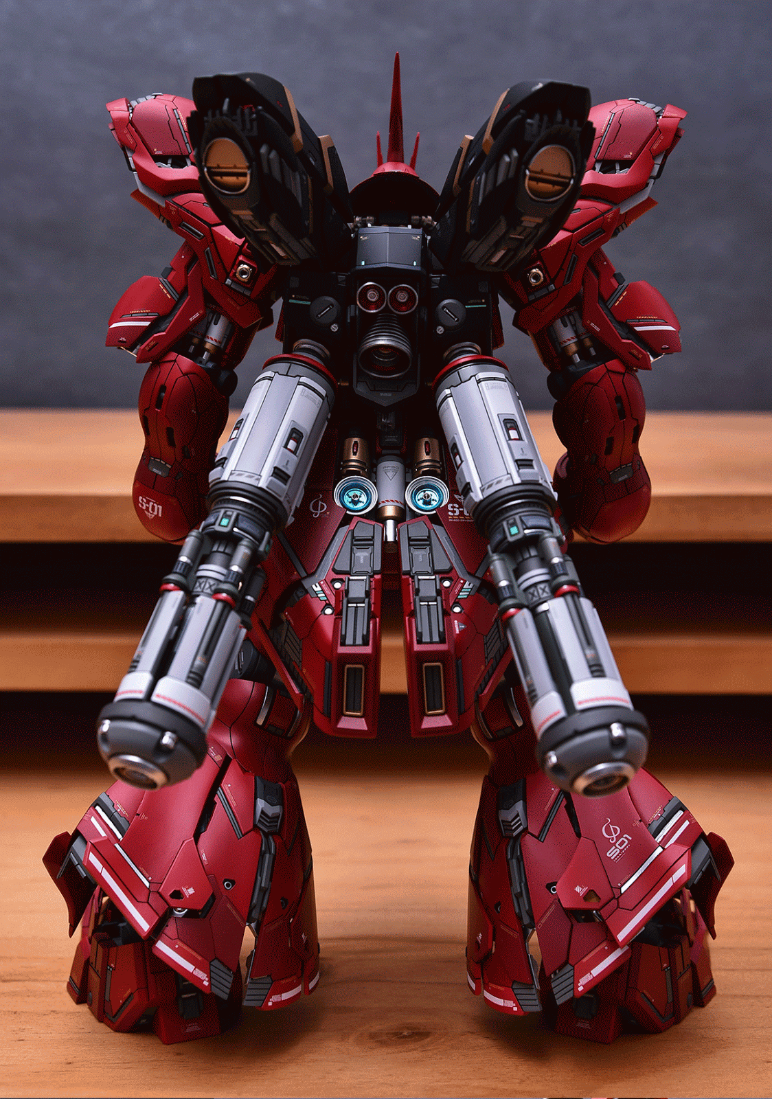 Custom Build: MG 1/100 MSN-04 Sazabi Ver. Ka [Detailed] '300,000 Yen ...