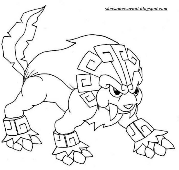 Sketsa Mewarnai Gambar Pokemon Go - Sketsa Mewarnai