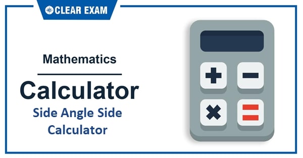 Side Angle Side Calculator