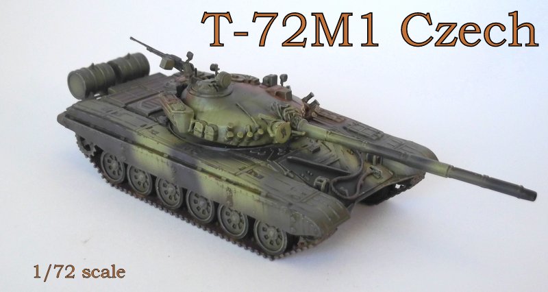 Gulumik Military Models: T-72M1 Czech 1/72 Gallery
