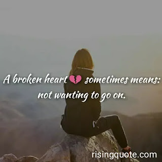Top 45 Broken Heart Status Quotes | Sad Quotes in English