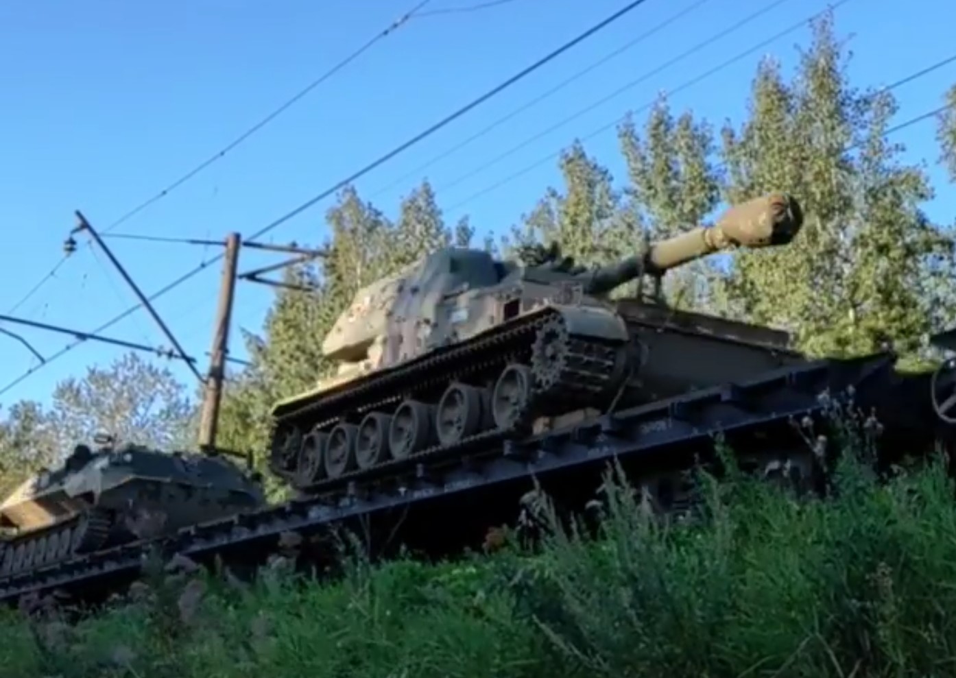 Russian Battalion Tactical Group southbound from Saint Petersburg