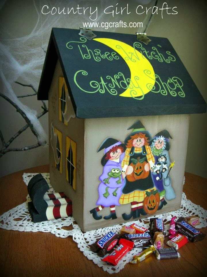 Country Girl Crafts: Three Witch's Candy Shop