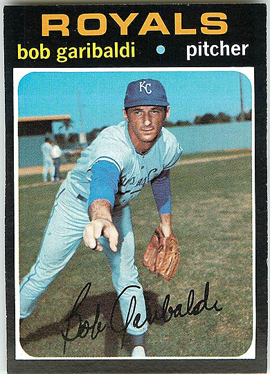 WHEN TOPPS HAD (BASE)BALLS!: WE HARDLY KNEW YA: 1971 BOB GARIBALDI AND ...