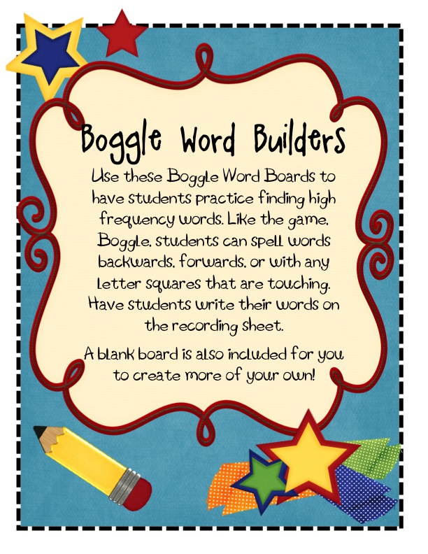 The Creative Chalkboard: Save yourself some work with a Word Work Freebie!