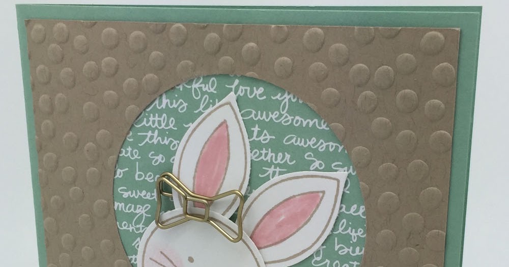 Elaine's Creations: Bunny Peek-a-boo Easter Card