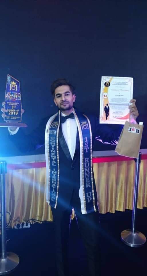 CLUSTEREUM: Sagar Jain of India crowned 1st Runner-Up at Mister ...