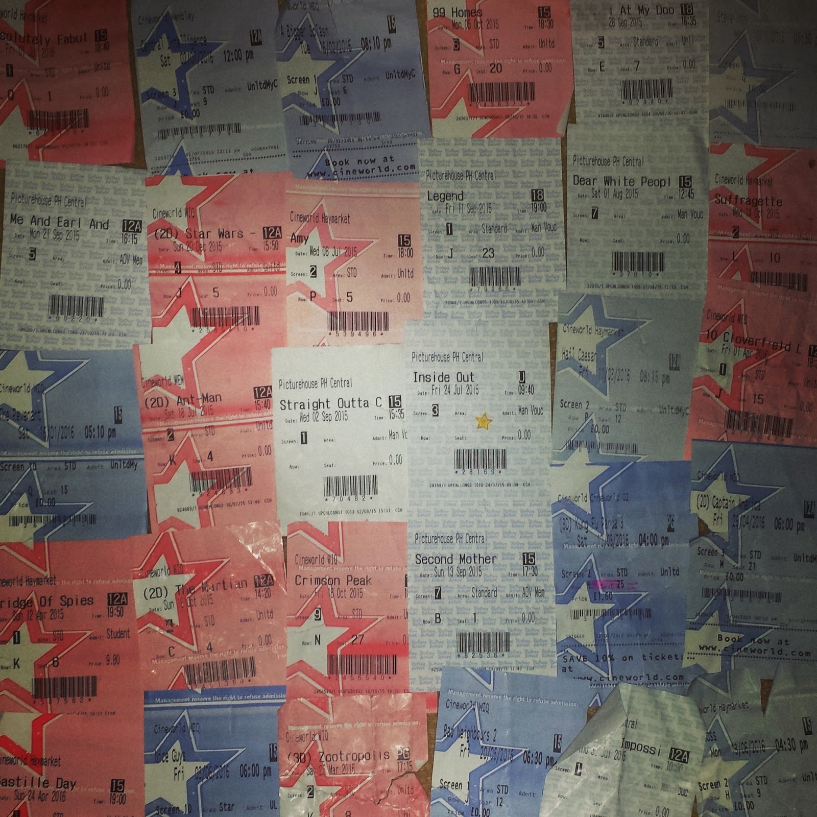 Anna, Look!: Review: CINEWORLD UNLIMITED CARD.