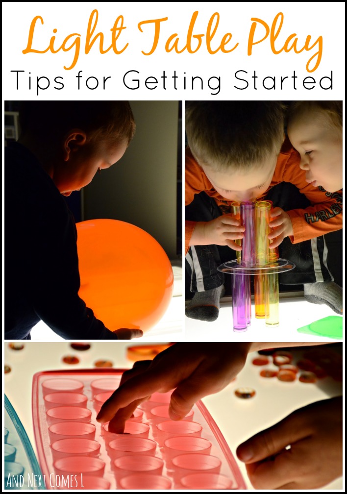Light Table Play: How to Get Started | And Next Comes L - Hyperlexia ...