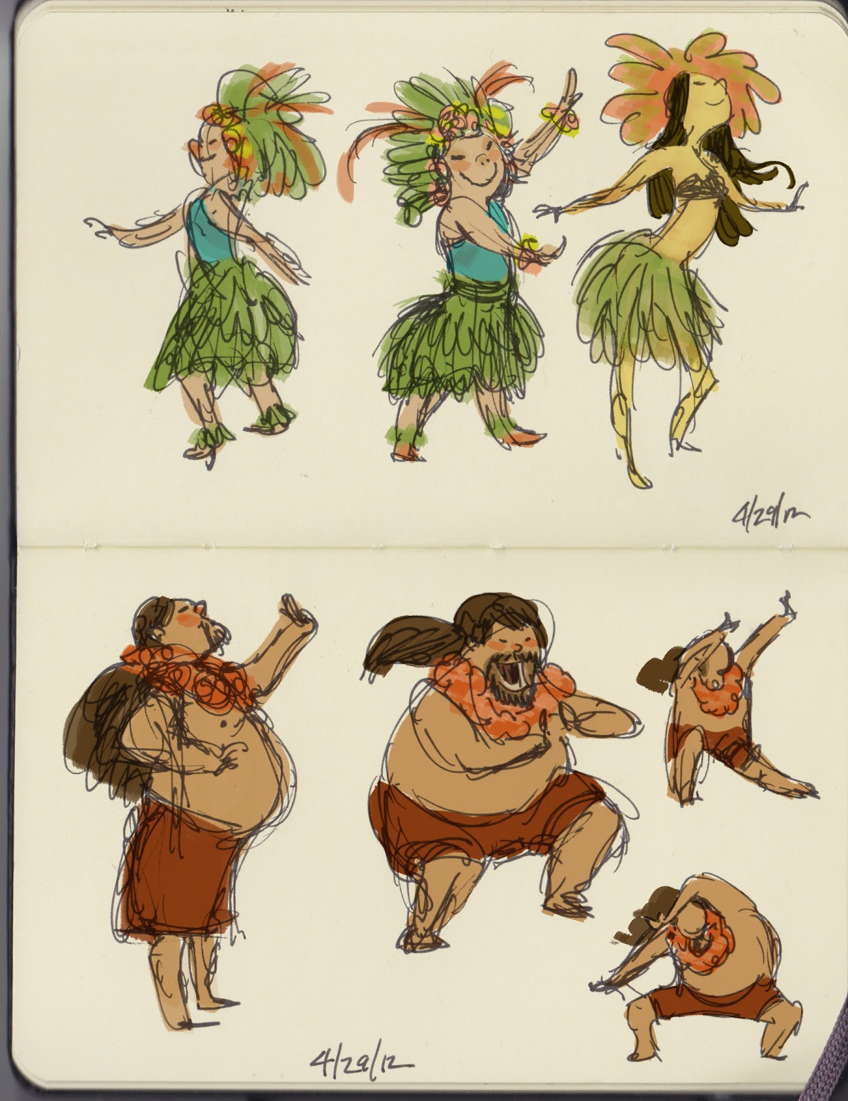 PANDAMONIUM: Polynesian Dancers