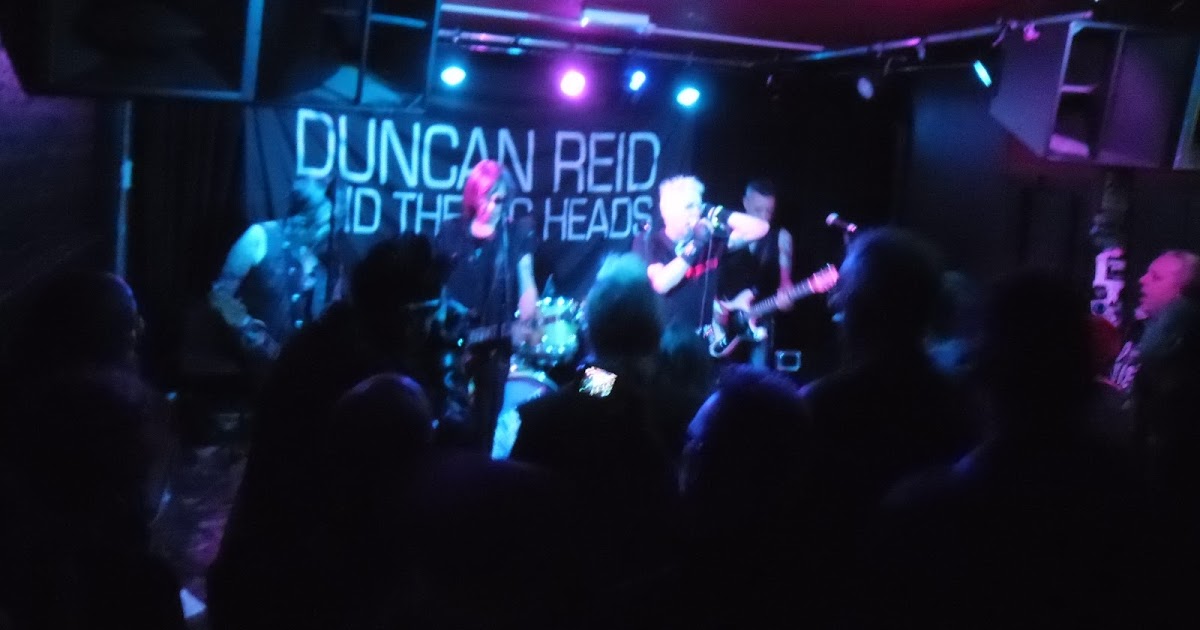 Dark Lörd of Barnet: 11/4/2017 Duncan Reid & the Big Heads + Spizzenergi @ The Black Heart