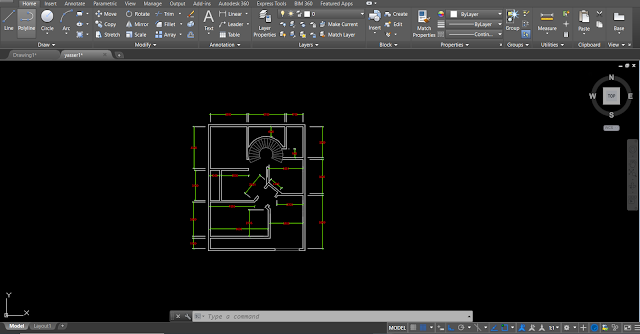 Steps for Page Setup in Autocad software in metric unit