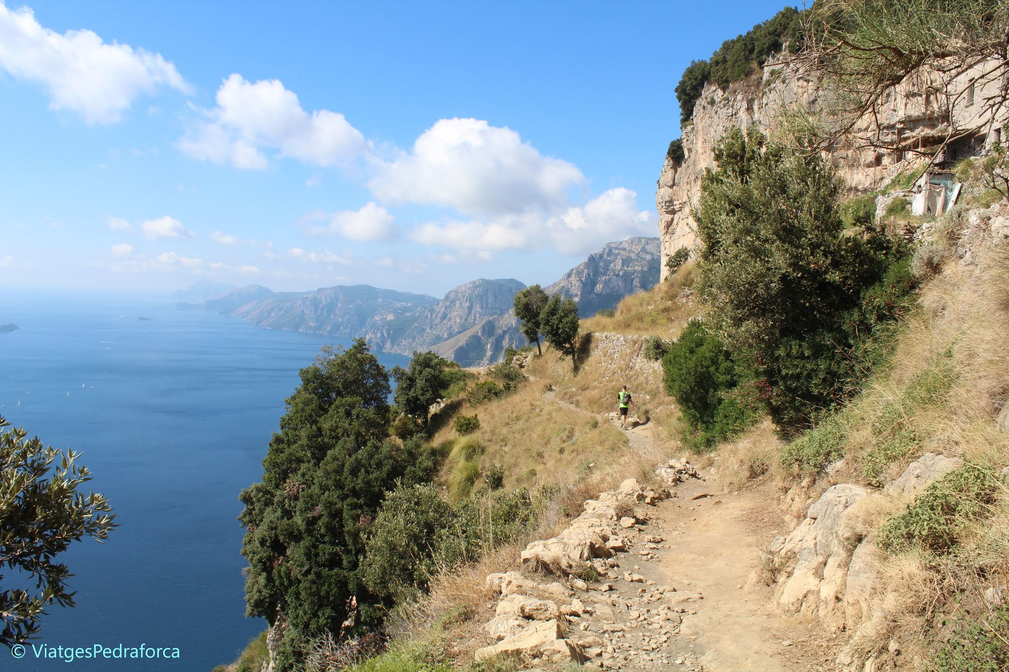 RUTA SENDERISTA PER LA COSTA AMALFITANA (ITÀLIA): "IL SENTIERO DEGLI DEI"
