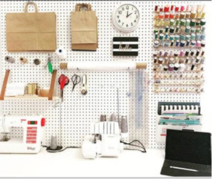 BrushStrokes: Sewing Room Organization