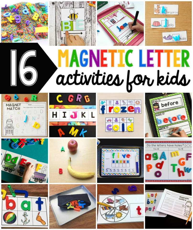 Magnetic Letters Sequencing Cards | Sara J Creations