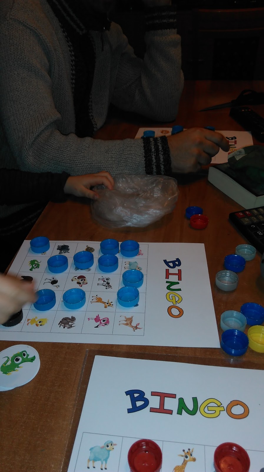 Ania mama Agnieszki: Bingo - gra dla dzieci - szablony do druku.