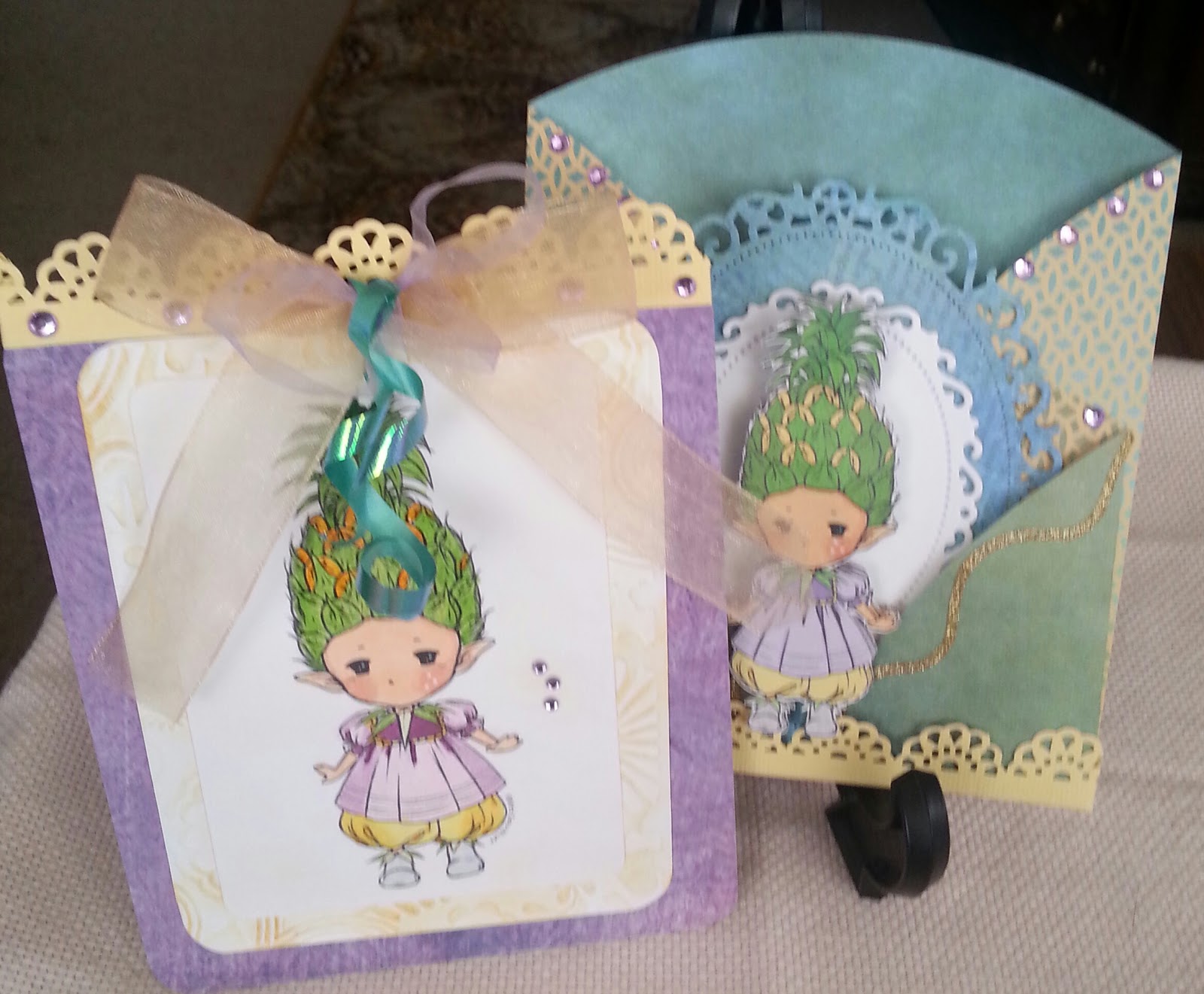 Andrea B : Pineapple Sprite - Aurora Wings - Challenge Delight Sprites III