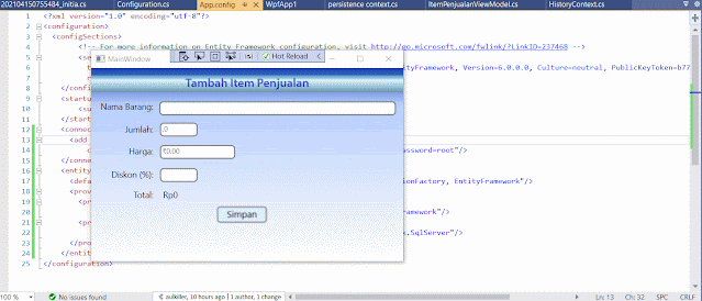 Tugas 4 PBKK - Aplikasi WPF .NET Framework