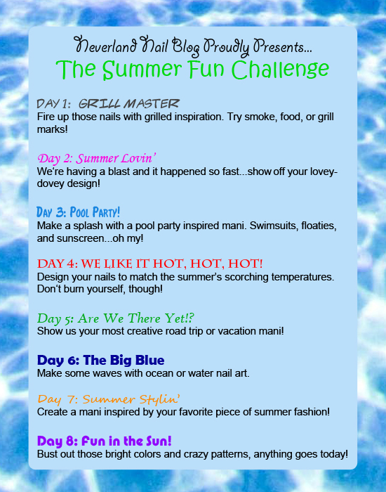Fishing4Beauty: Summer Fun Challenge--Day 8 (last day)