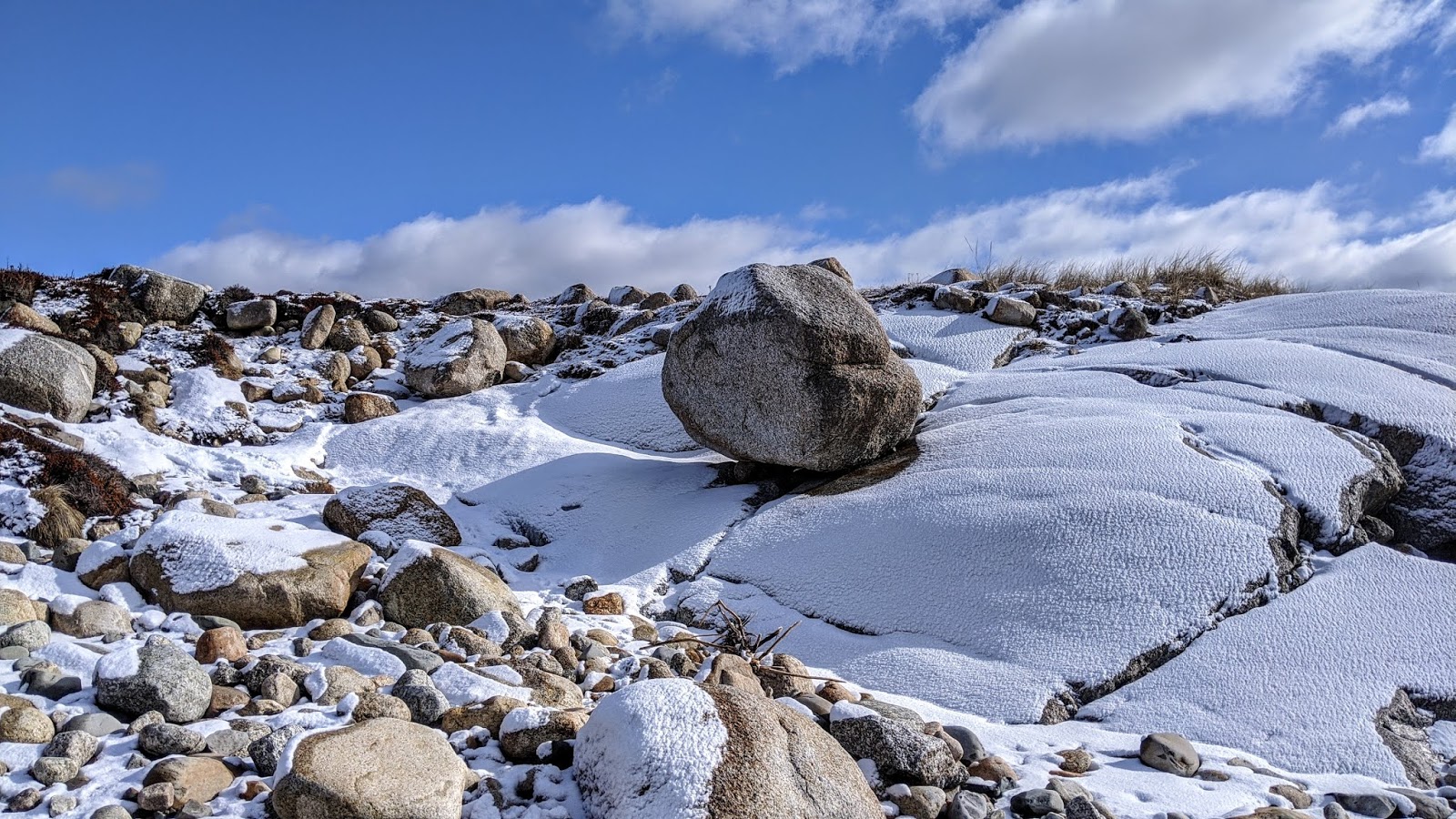 Passage to Sackville.: A bleak and barren place.